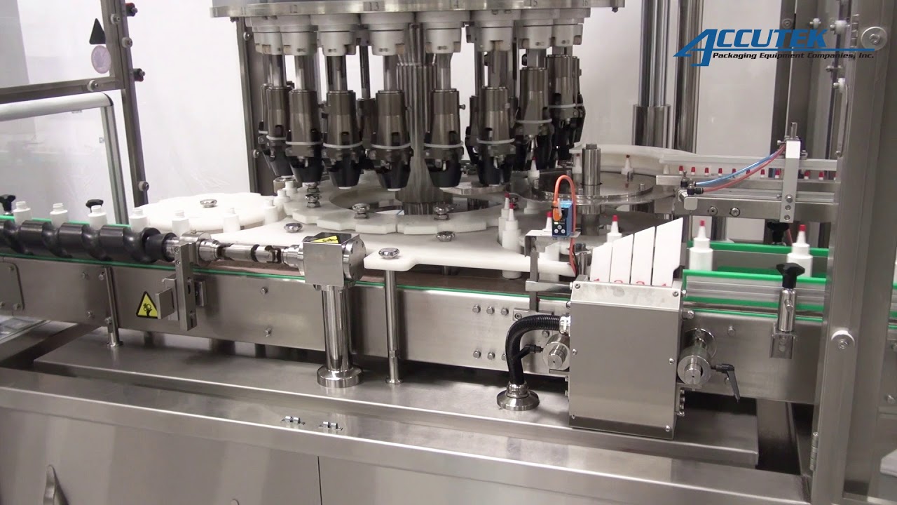 High Speed Capping Machine - Rotary Chuck Capping System - Biner Ellison RC Series Cappers ...