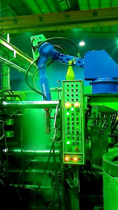 Die Casting Robot with Servo Sprayer | Die Casting Machine Auxiliary ...