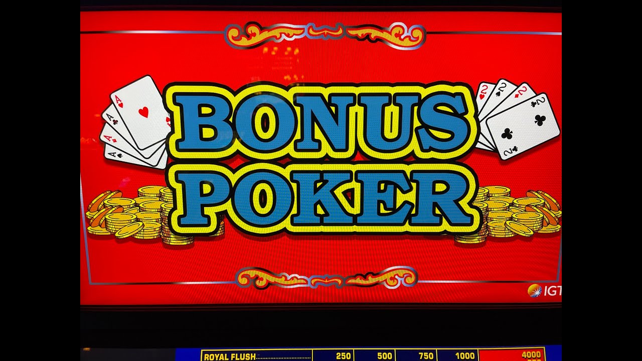 Video Poker: Bonus Poker Session - Dollar machine - YouTube