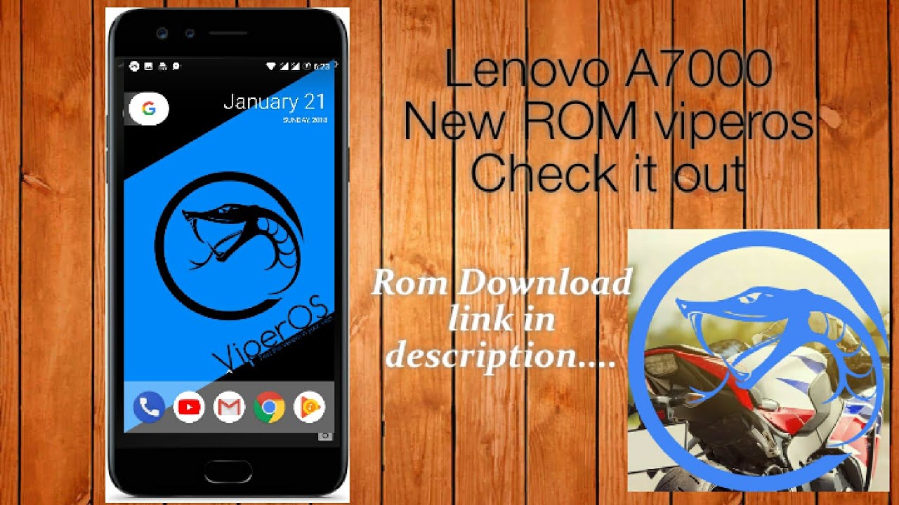 Viper OS Custom ROM For Lenovo A7000 - YouTube