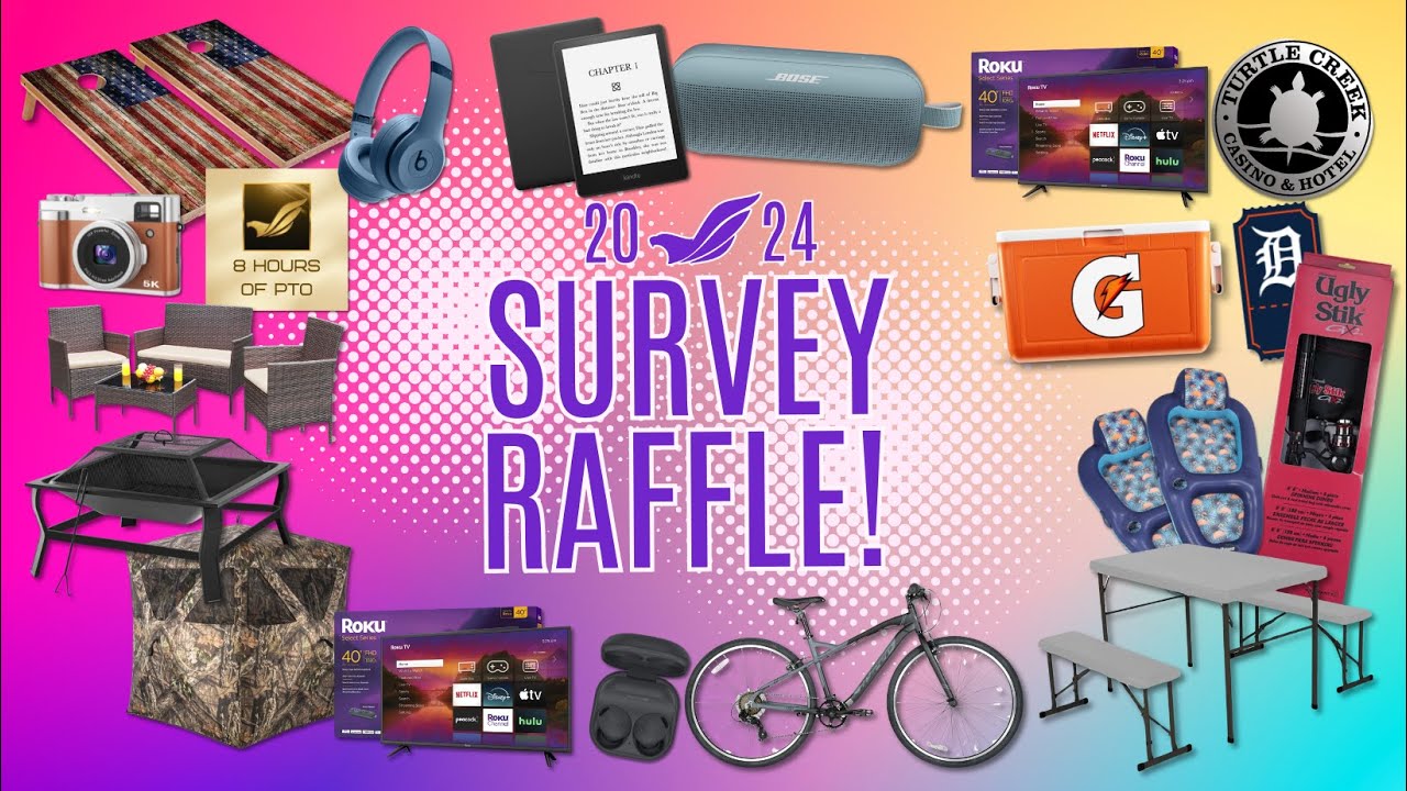 2024 Team Member Survey Raffle Winners!! - YouTube