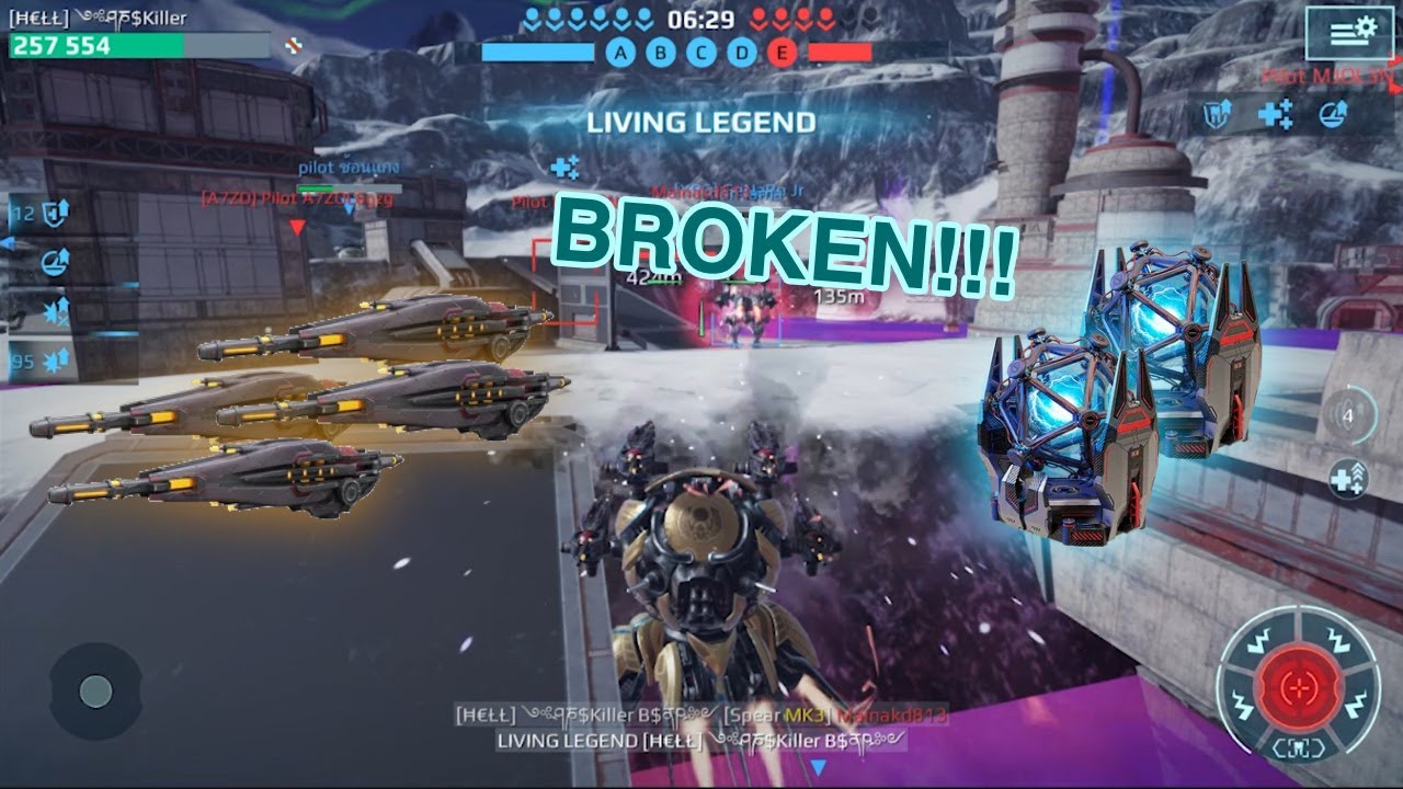 KHEPRI SPEAR MK3 + NUCLEAR AMPLIFIER ARE BROKEN | War Robots Gameplay ...