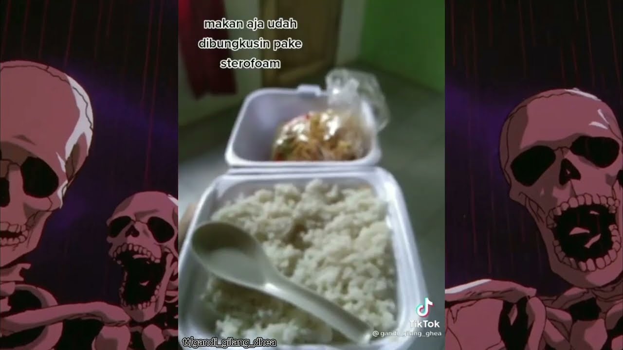 Kelakuan Kaum Tiktok (Berserk Skeleton Roasting Meme Reaction) # ...