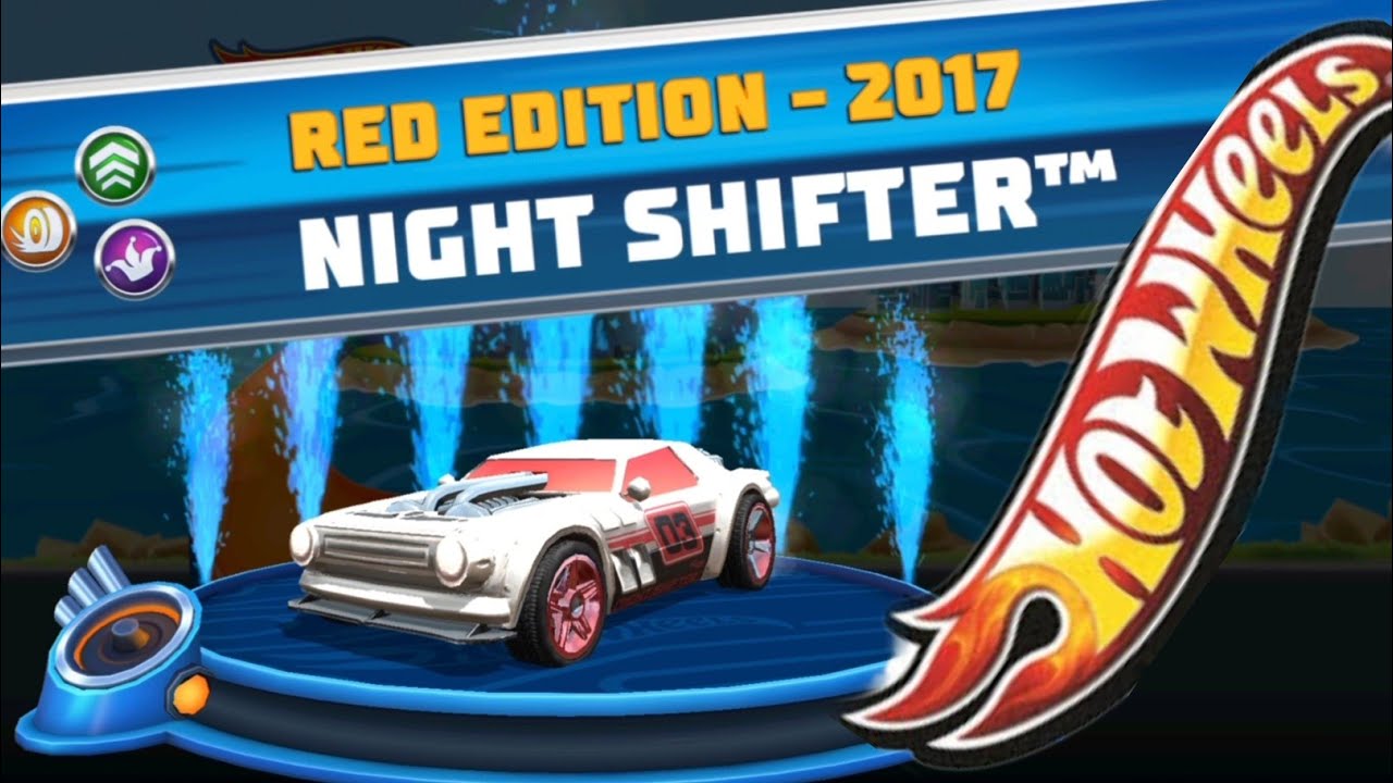 GAMEPLAY: HOT WHEELS UNLIMITED | UNLOCK NIGHT SHIFTER RED EDITION 2017 ...