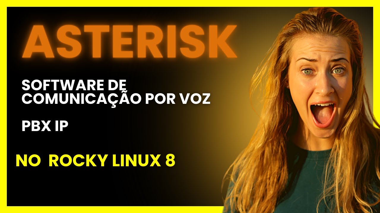Como instalar o sistema de telefonia asterisk no rocky Linux - YouTube