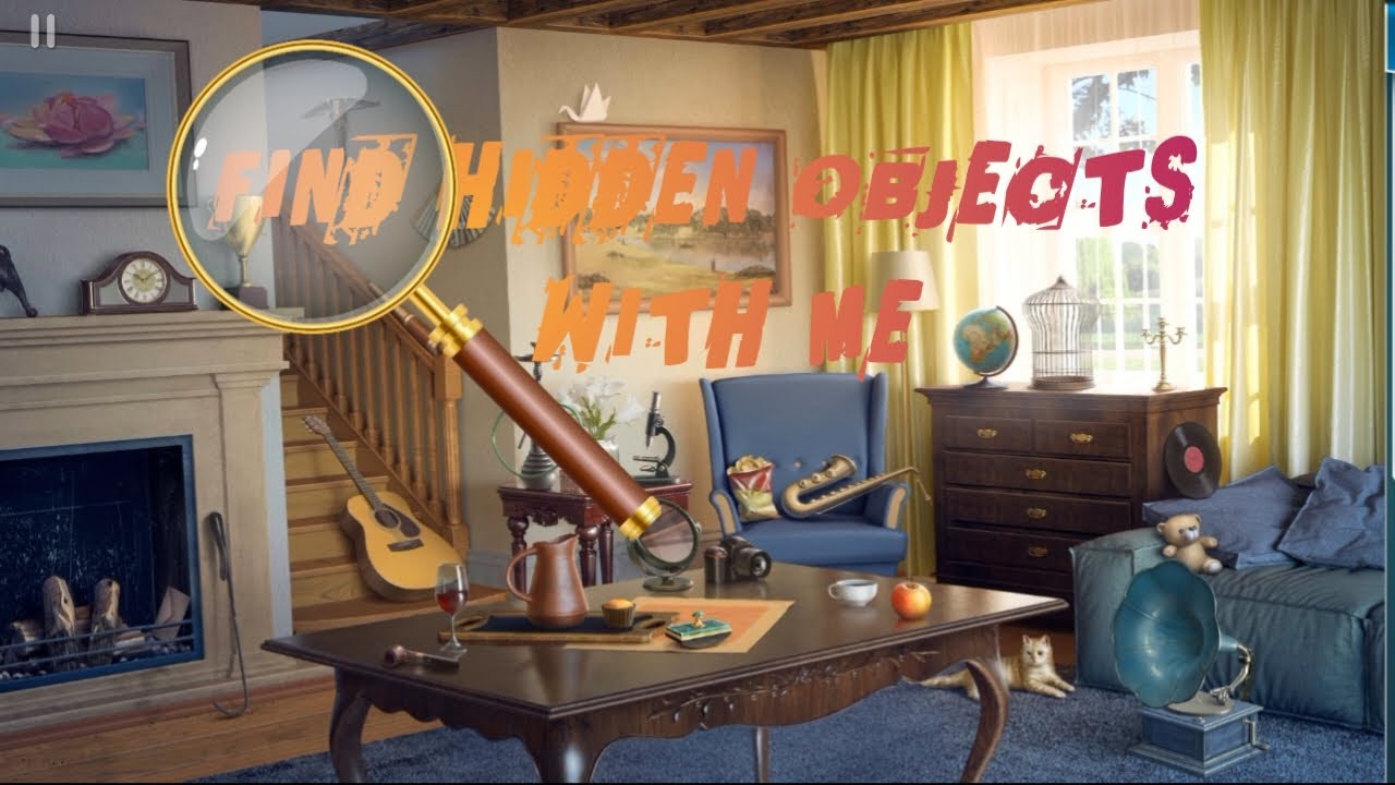 I will play a hidden objects game | It's a puzzle game | Games | Hidden Object level # 1 to 7 ...