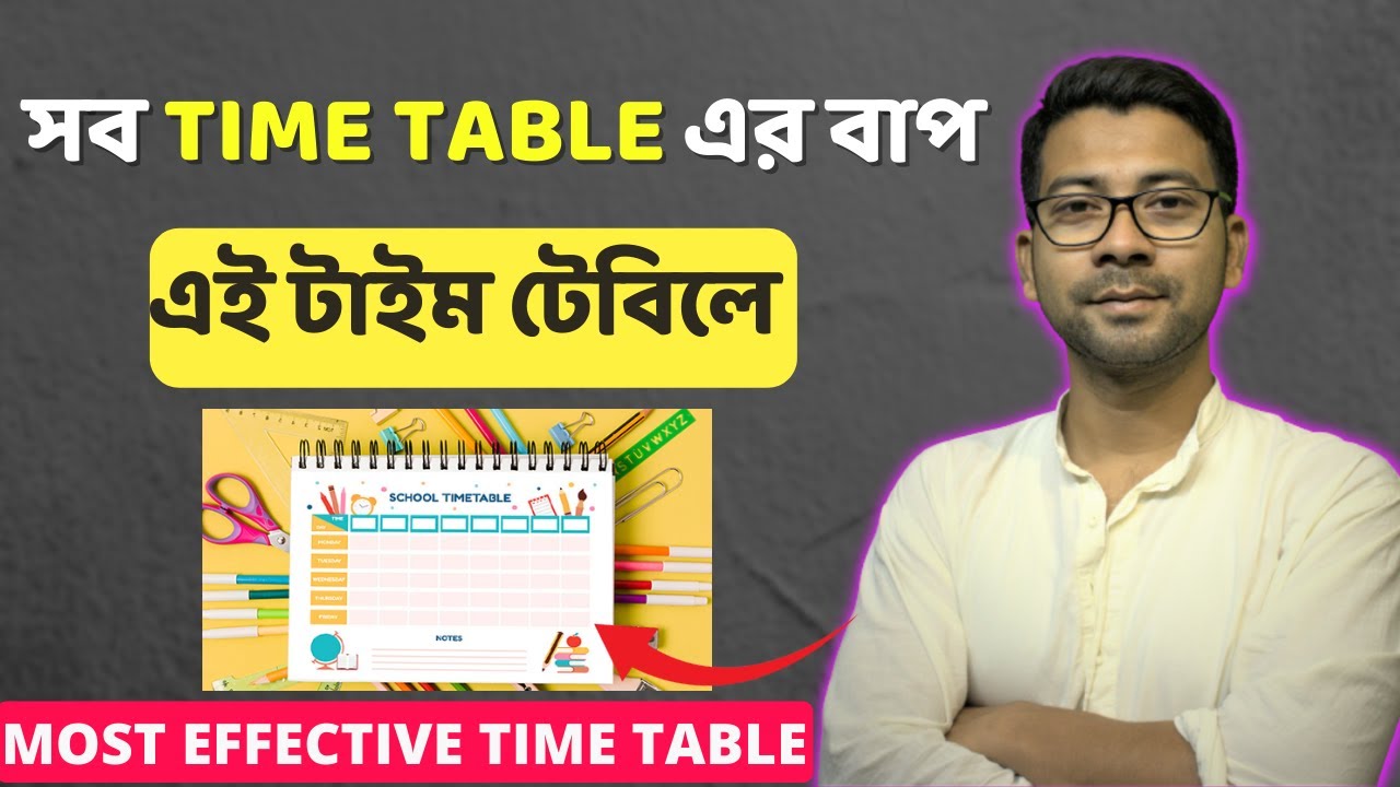 Best Timetable For School College Students Bangla Time Table In Best Timetable For School College Students Bangla Time Table In