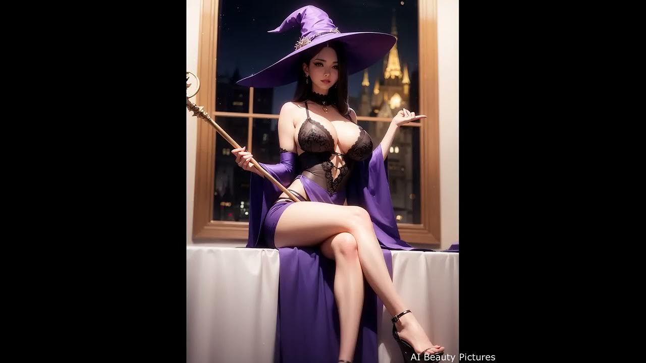 AI Art Beauties | Witch - YouTube