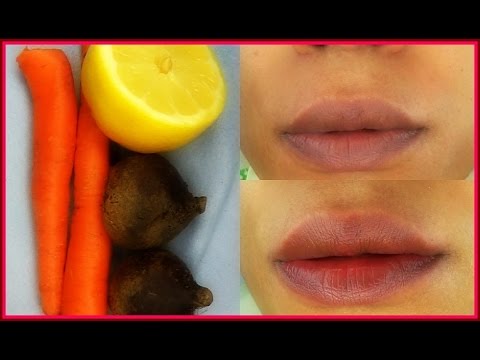 How To Naturally Lighten Dark Lips Using Vegetables, Up To 5 Shades ...
