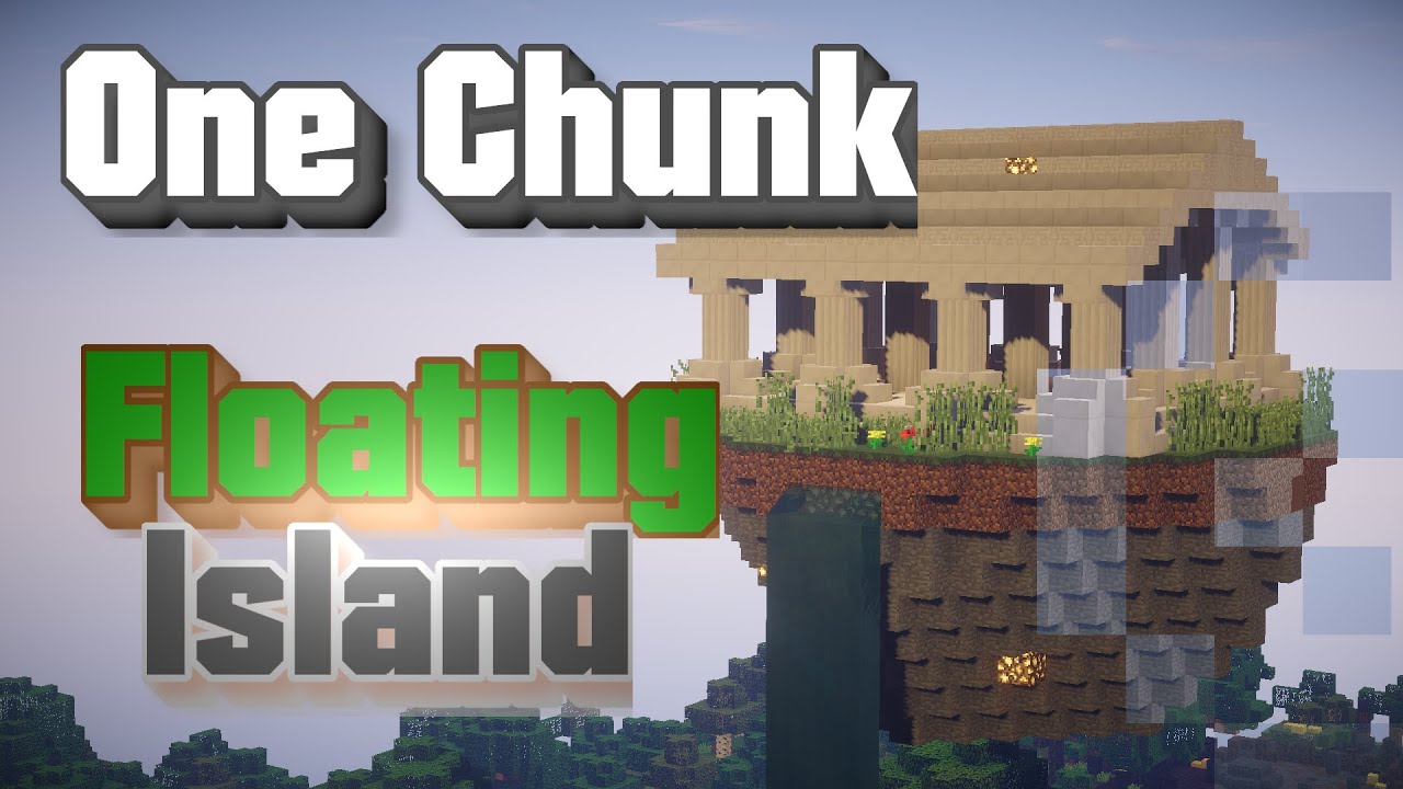 Building a REAL Floating Island in Minecraft - YouTube