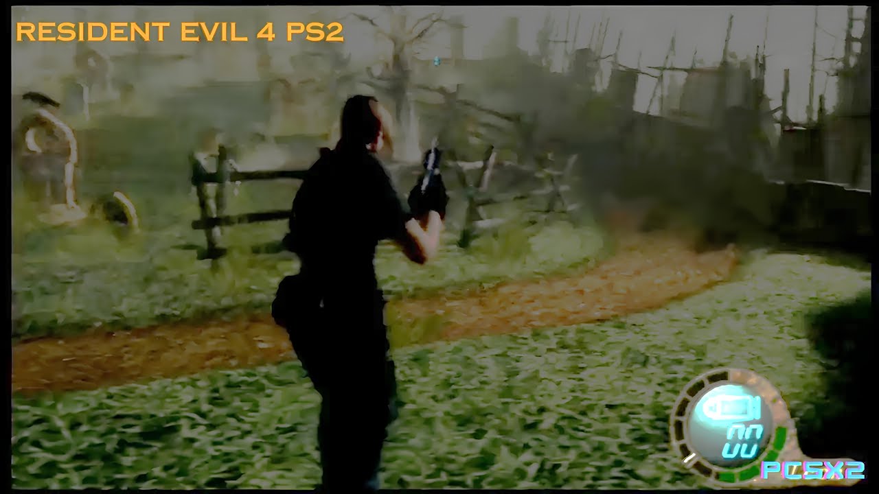 Resident Evil 4: Cursed cemetery and zombie chase - PCSX2 / PS2 # ...