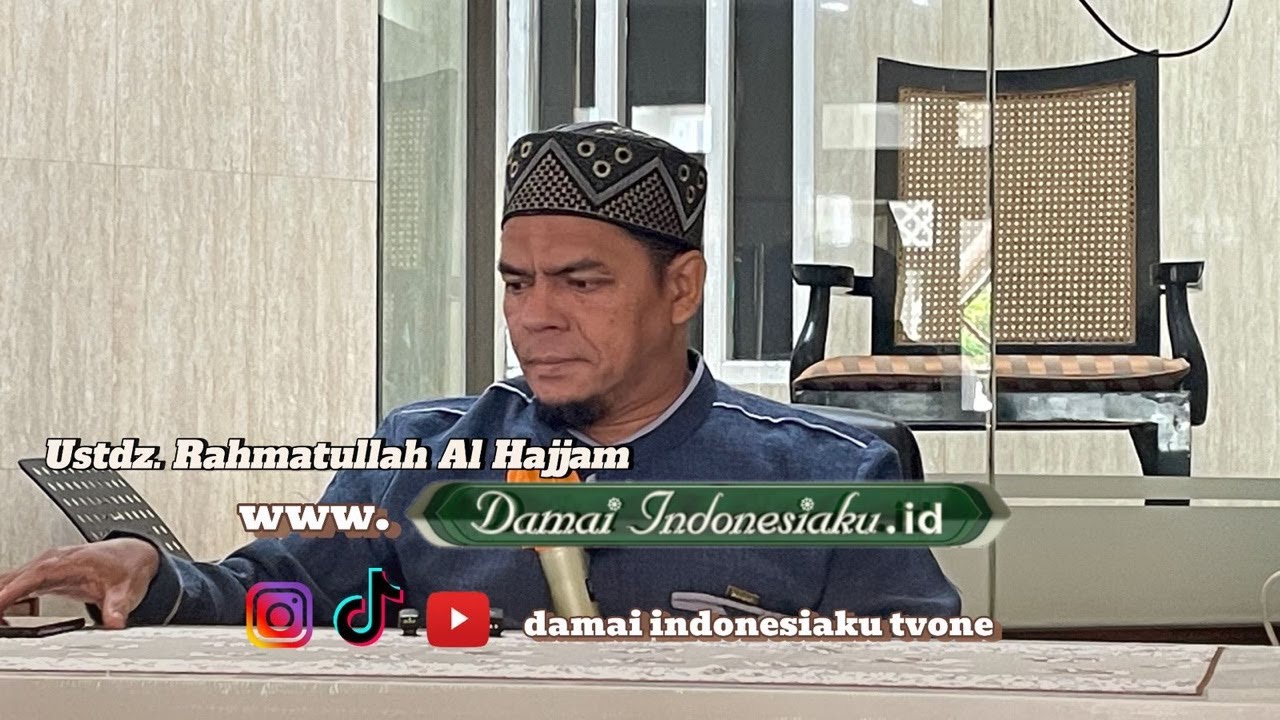 Ustadz Rahmatullah Al Hajjam - Live streaming Masjid Al Bakrie of ...