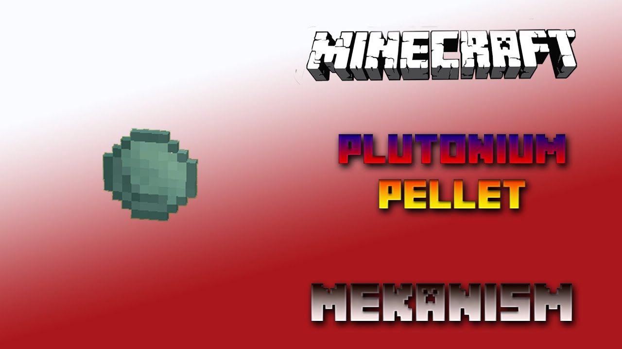 Plutonium Pellet 🔌 Mekanism Tutorial 1.16 🔌 English - YouTube