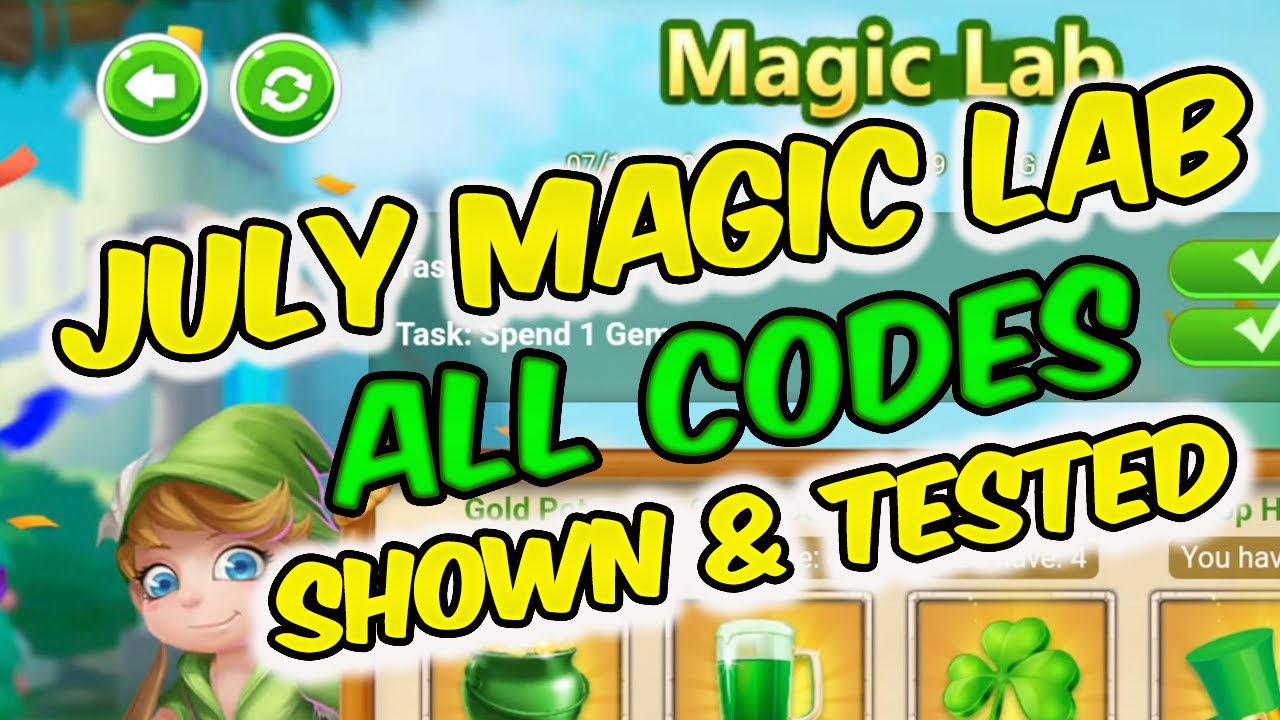 😎Magic Lab July All Codes Tested😎 Rewards include Star Stones!!! | Don ...