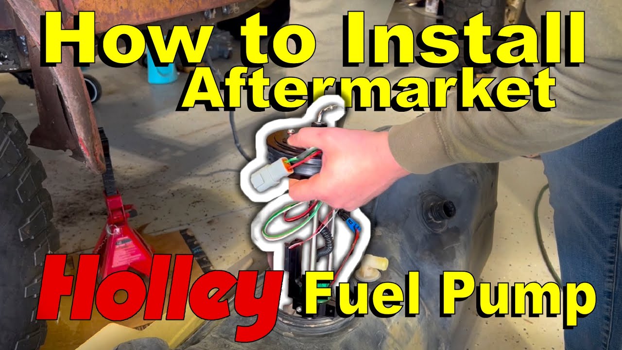 Installing a Holley Aftermarket Fuel Pump! 🔧💥 | Step-by-Step Guide ...
