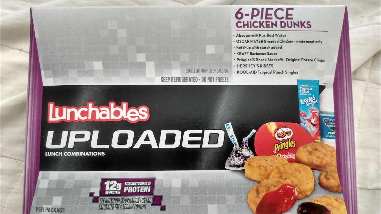 Lunchables UPLOADED Six Piece Chicken Dunks - Disabled and Prepping ...