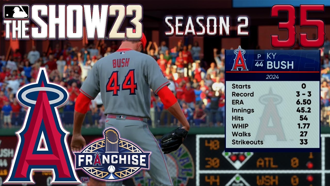 MLB The Show 23 Angels Franchise: Ky Bush Starting Debut Ep. 35 - YouTube