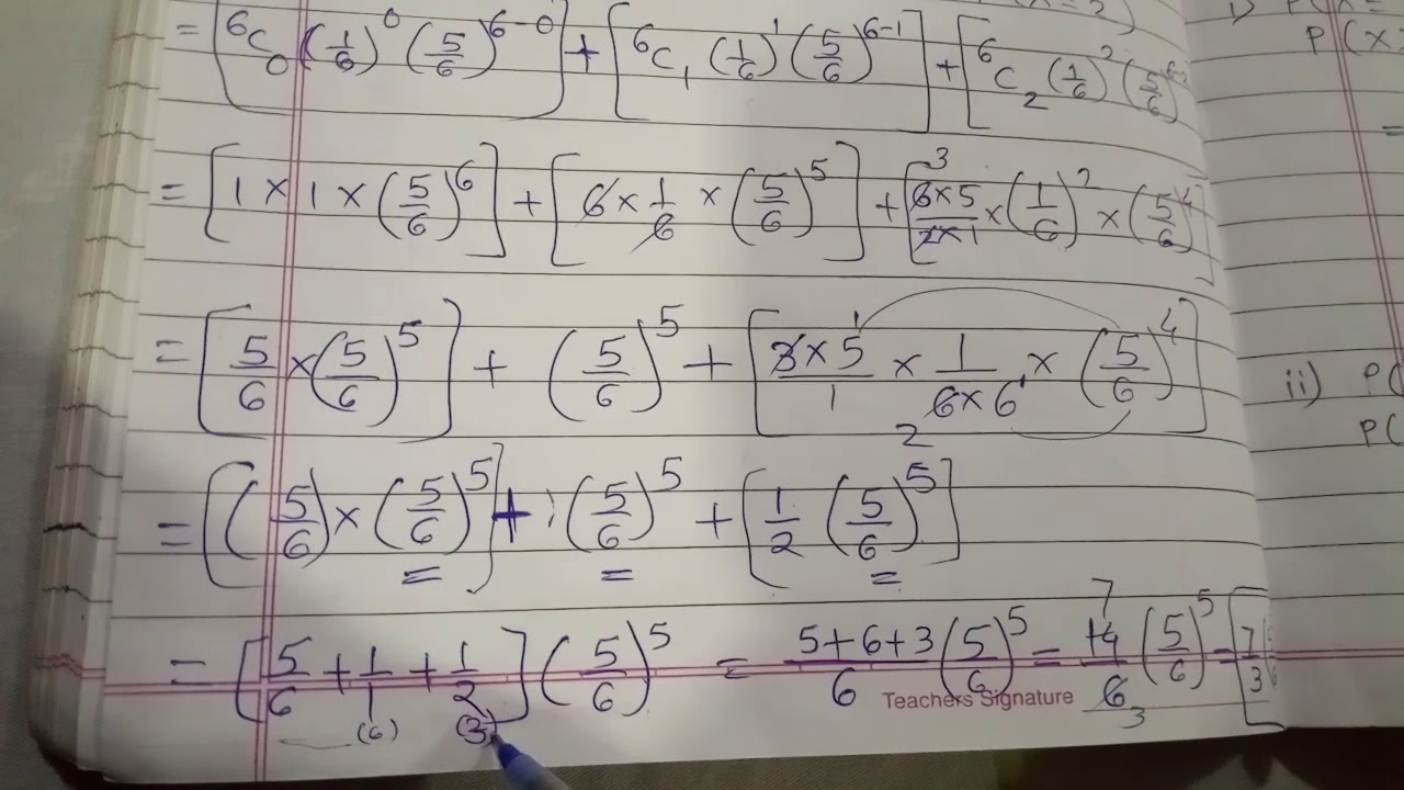 Lecture-24-Binomial dis-2-12 th - YouTube