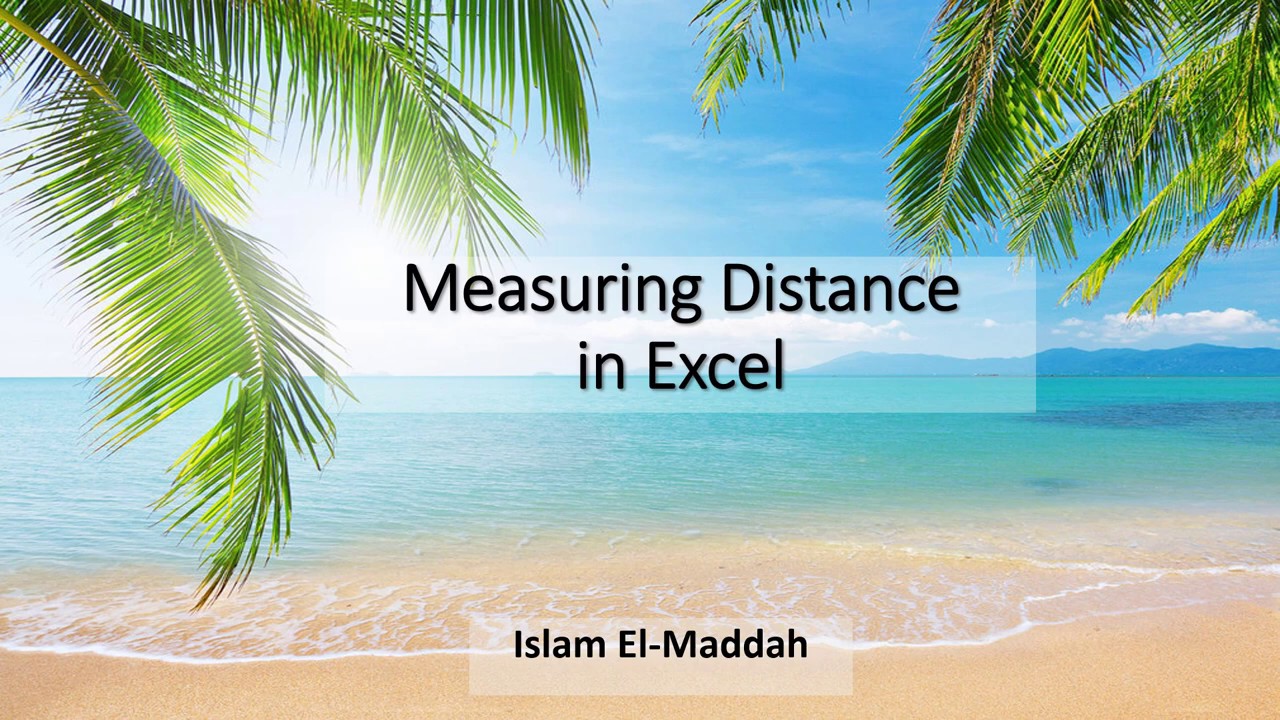 How To Compute The Manhattan And Euclidean Distance In Excel YouTube how-to-compute-the-manhattan-and-euclidean-distance-in-excel-youtube