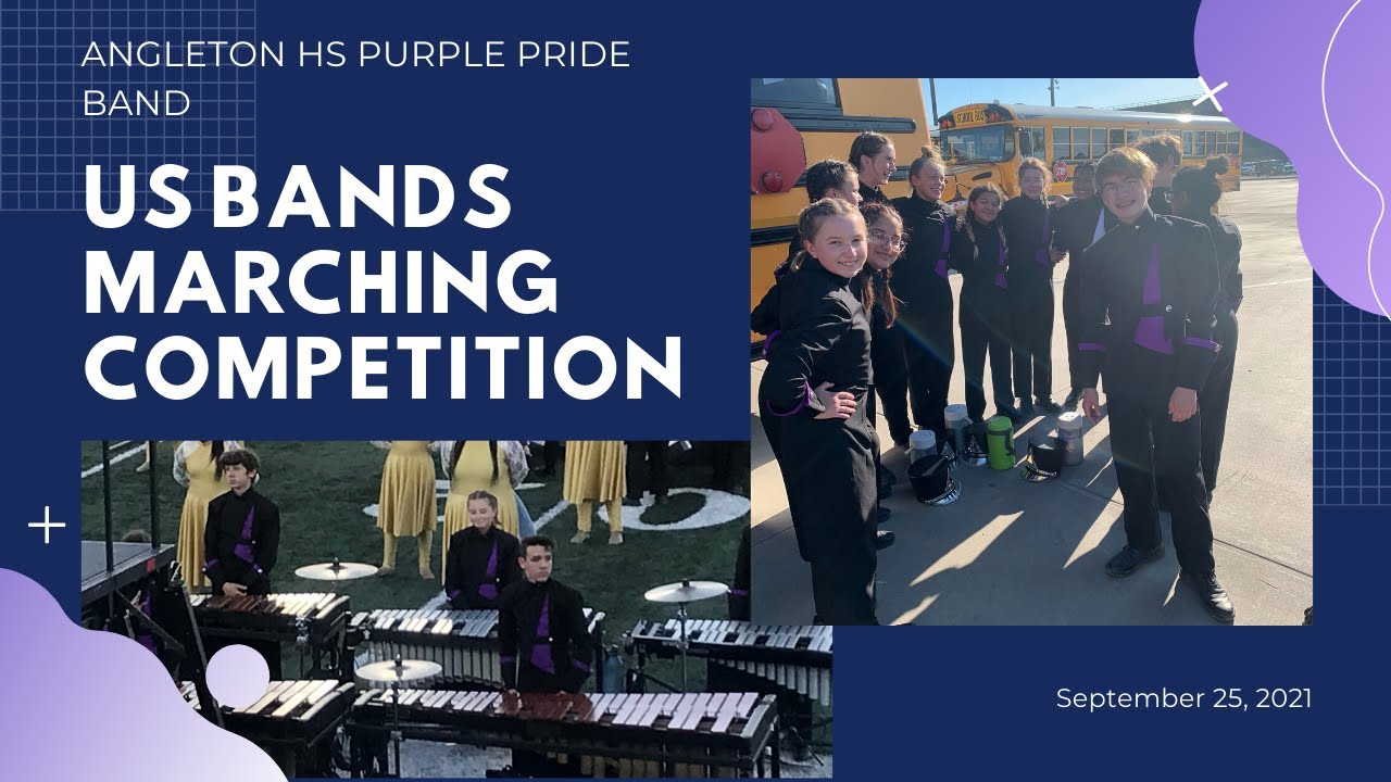 Angleton Purple Pride Band Marching Competition - YouTube