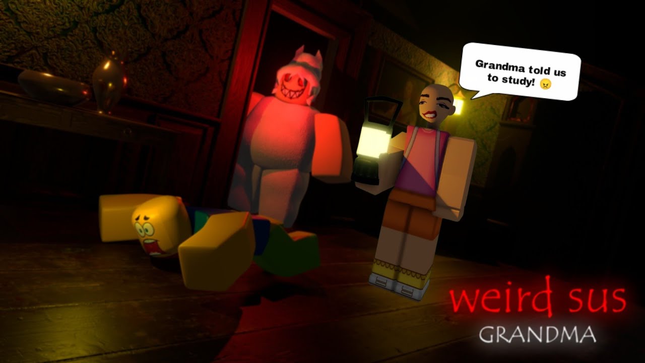 ROBLOX WEIRD SUS GRANDMA 😨 - YouTube