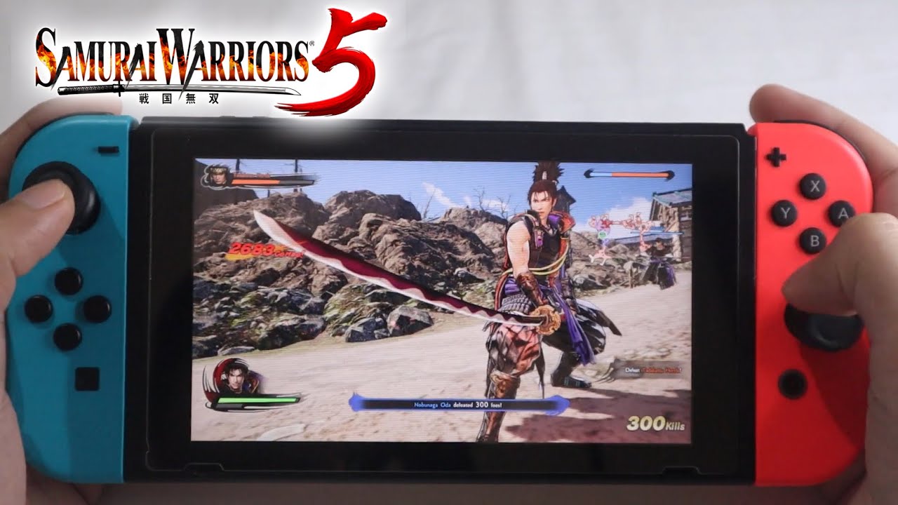 New Game! Samurai Warriors 5 Nintendo Switch Gameplay Handheld - YouTube