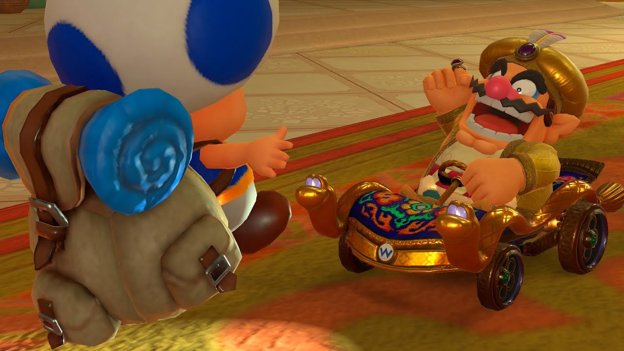 MAKE WAY FOR WARIO'S GENIE SPELLS | Mario Kart World - YouTube