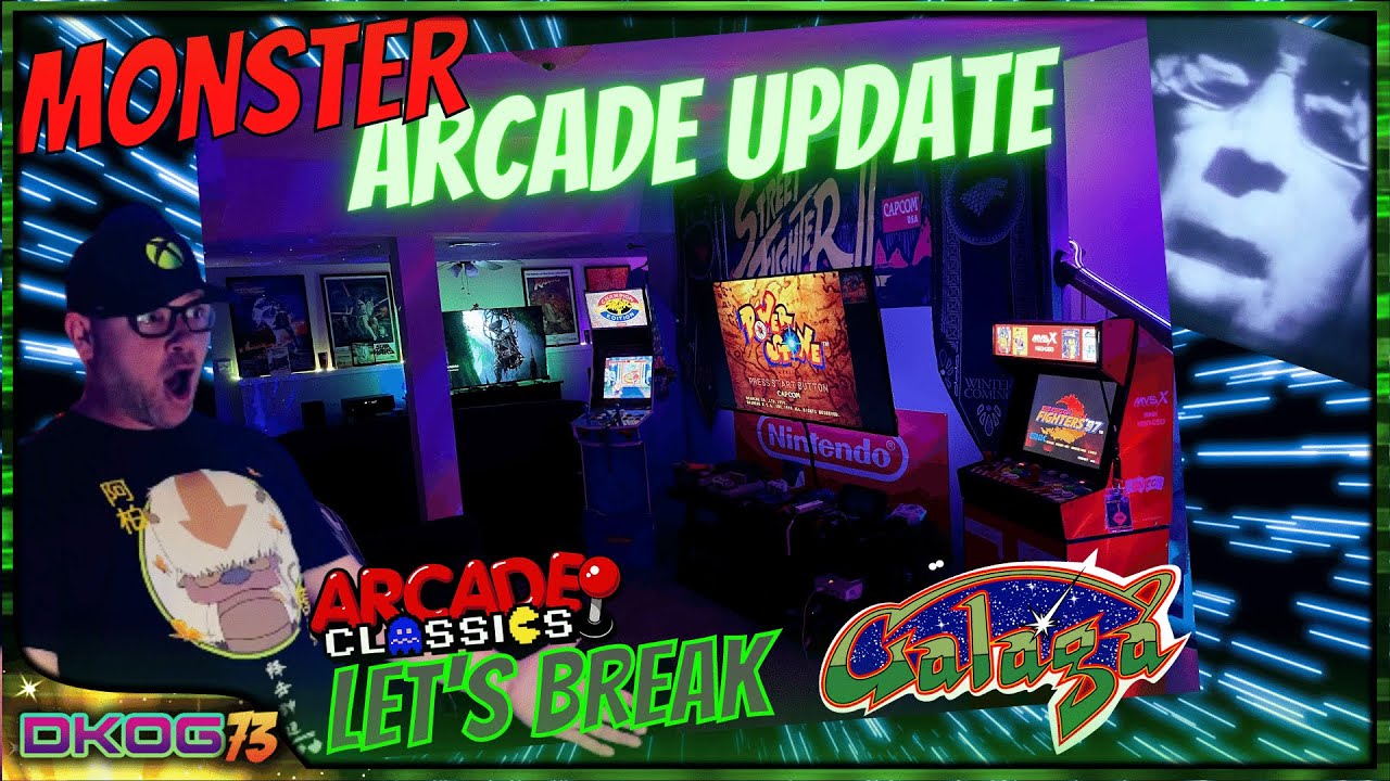 Home Arcade Channel Evolving | Retro Gaming - Galaga Hidden Secret ...