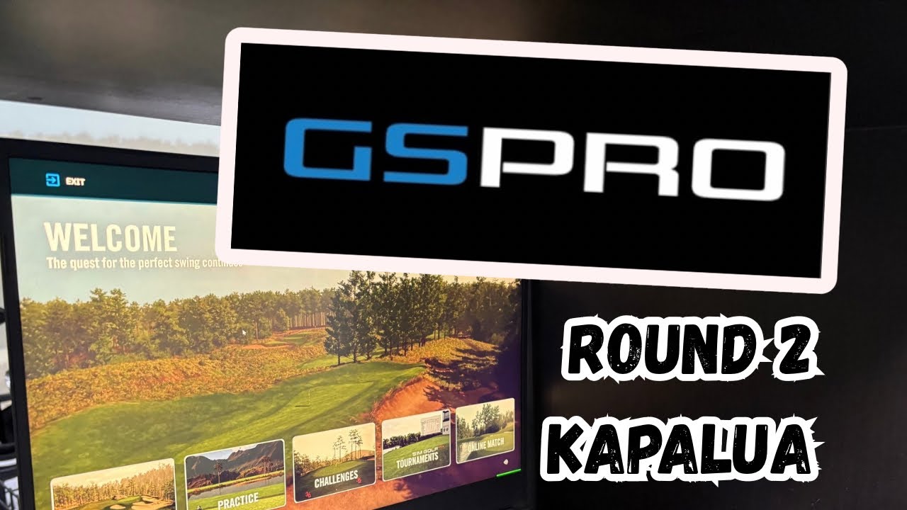 Kapalua on GS PRO - Can I Beat My Last Score? - YouTube
