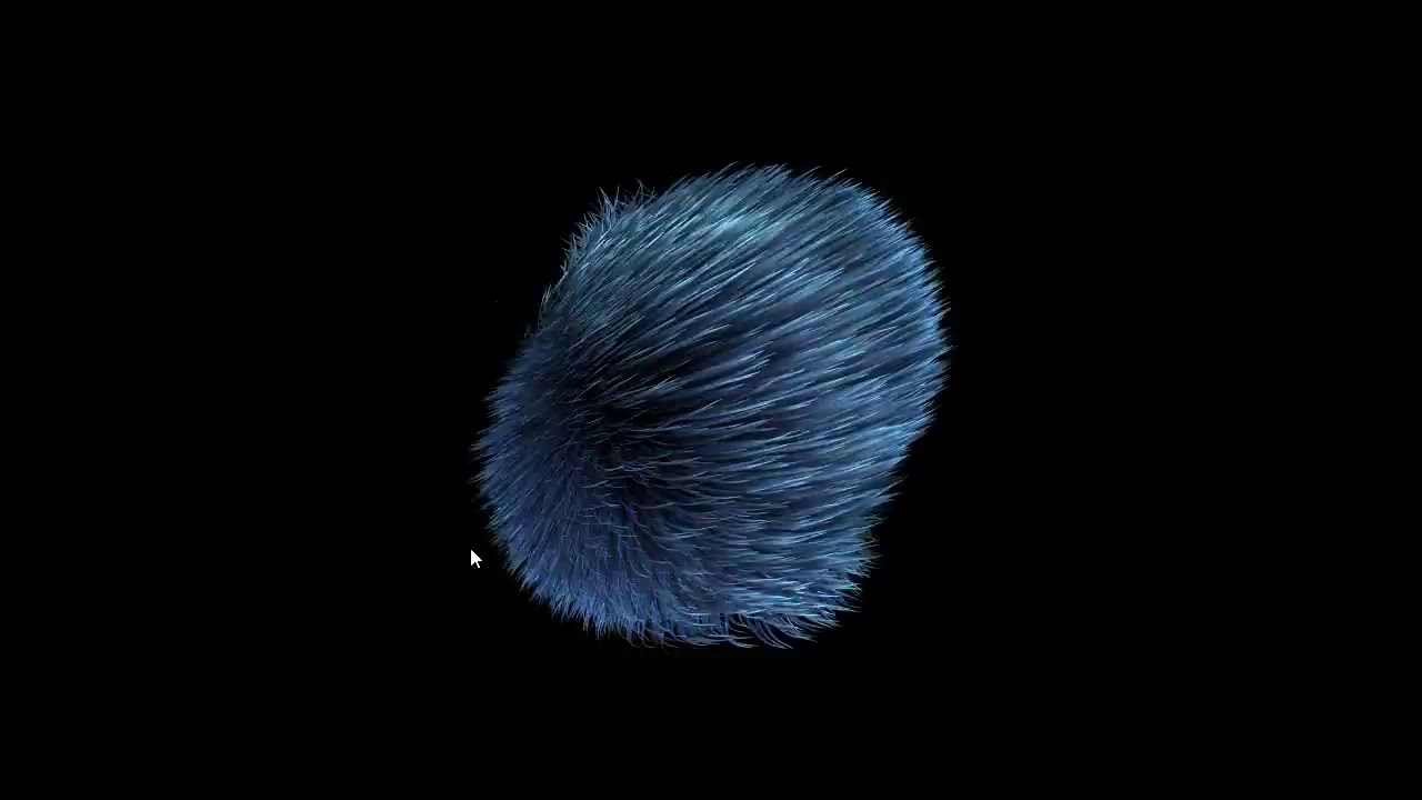 Fur Simulation in Renderman - YouTube