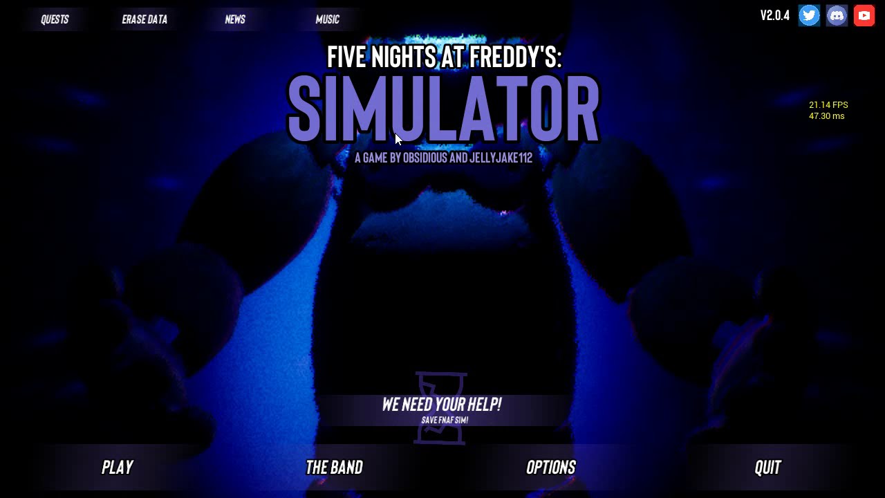 fnaf simulator обновился - YouTube