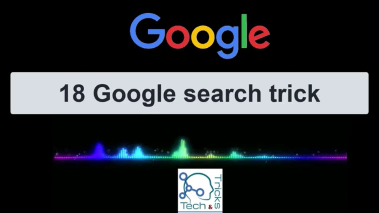 Google Search Tricks - YouTube