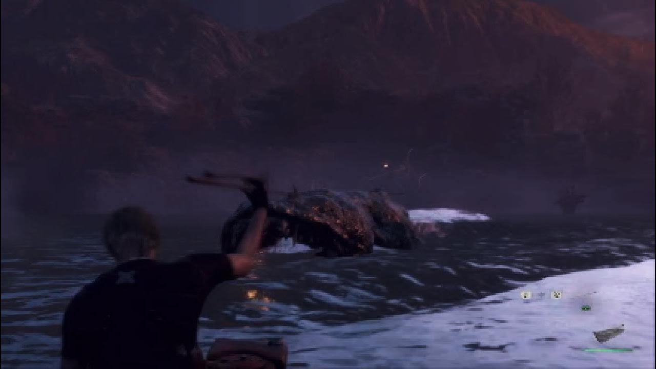 Resident Evil 4 Remake Del Lago Boss Fight No Damage First Try - YouTube