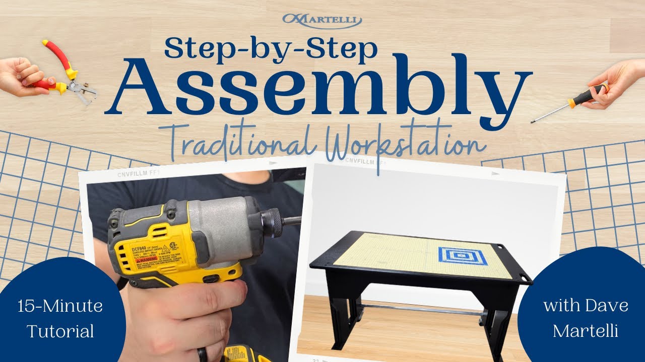 Premiere/Advantage Traditional Workstation Assembly - YouTube