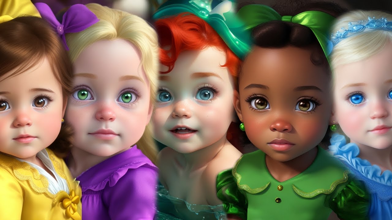 Disney Princess Toddlers - YouTube