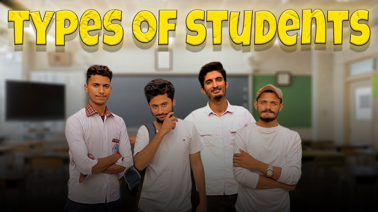 Types of Funny Students🤣 || ESCAPERS - YouTube