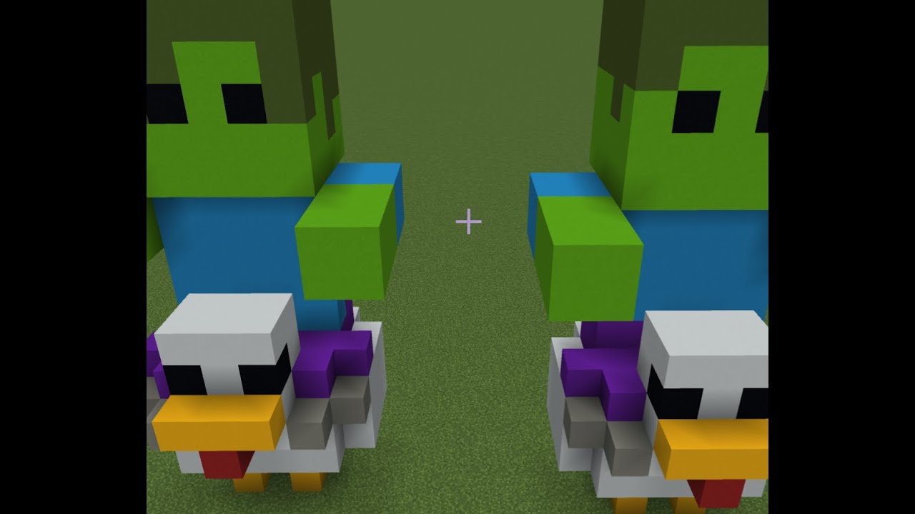 Let`s build a Chicken Jockey from A Minecraft Movie. - YouTube