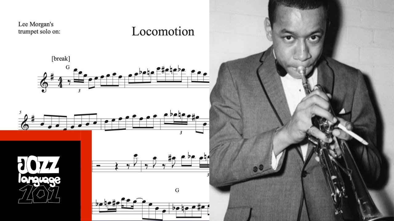 Lee Morgan's trumpet solo TRANSCRIPTION on 'Locomotion' (Eb) - YouTube