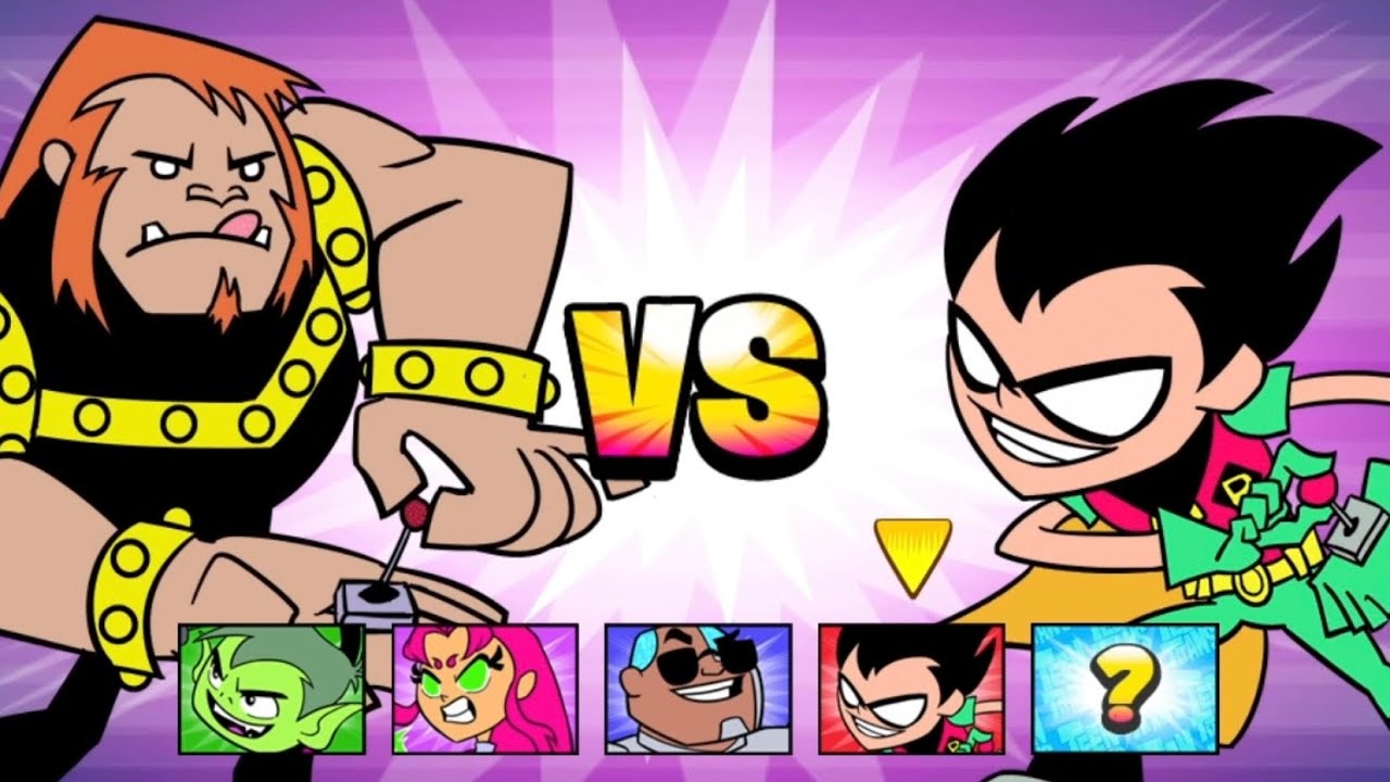 Teen Titans Go Jump Jousts Mammoth vs Robin Gameplay | Cartoon Network ...