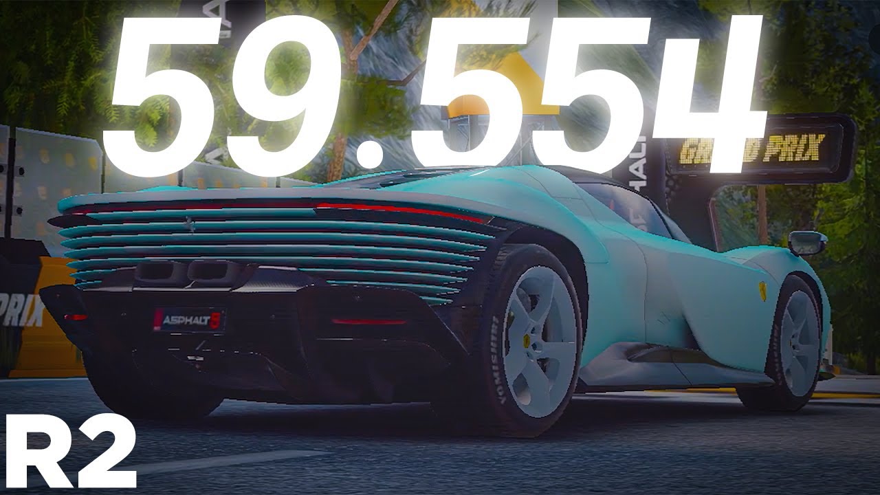 FERRARI DAYTONA SP3 ROUND 2 - 59.554 - Asphalt 9 Ferrari Daytona [1 ...