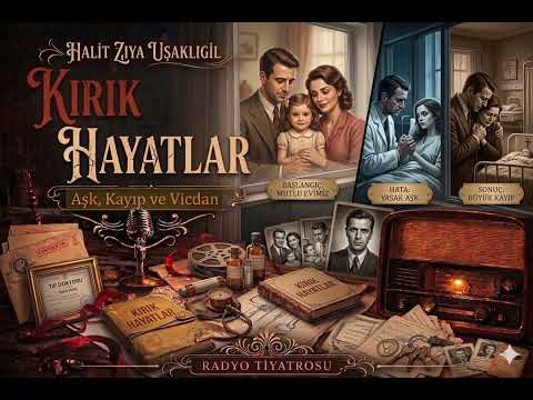 Halit Ziya Uşaklıgil - Kırık Hayatlar | Radyo Tiyatrosu | Kerim Afşar