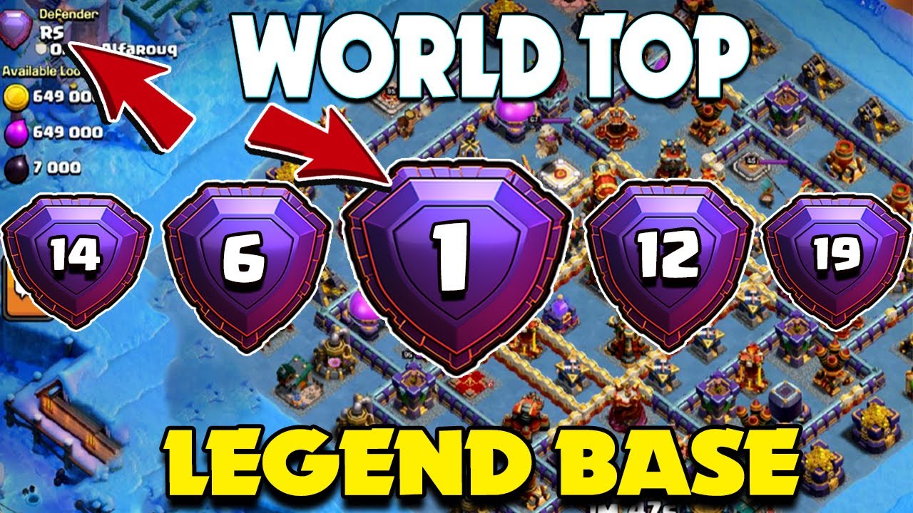 Global Rank Top 10 Legend Base With Link! Anti Root Rider Th16 Base ...