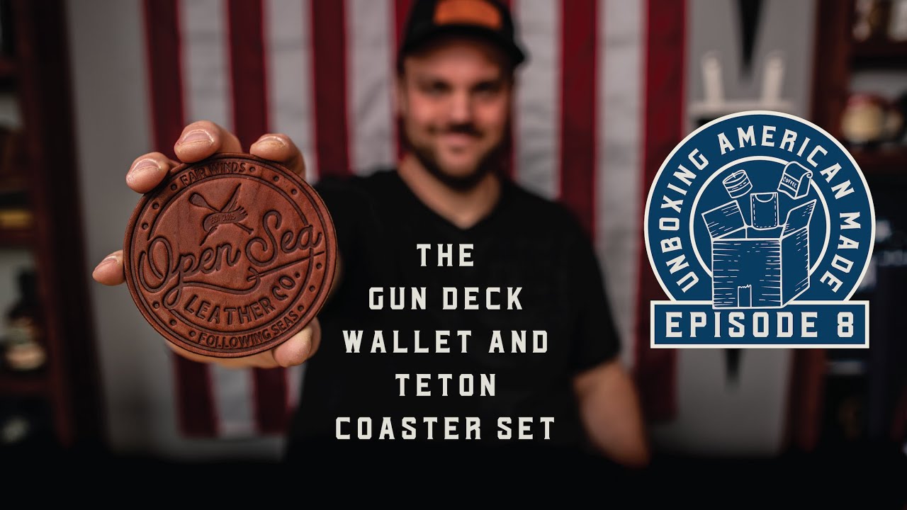 @Opensealeather : Unboxing the American Made Gun Deck Wallet & Teton ...