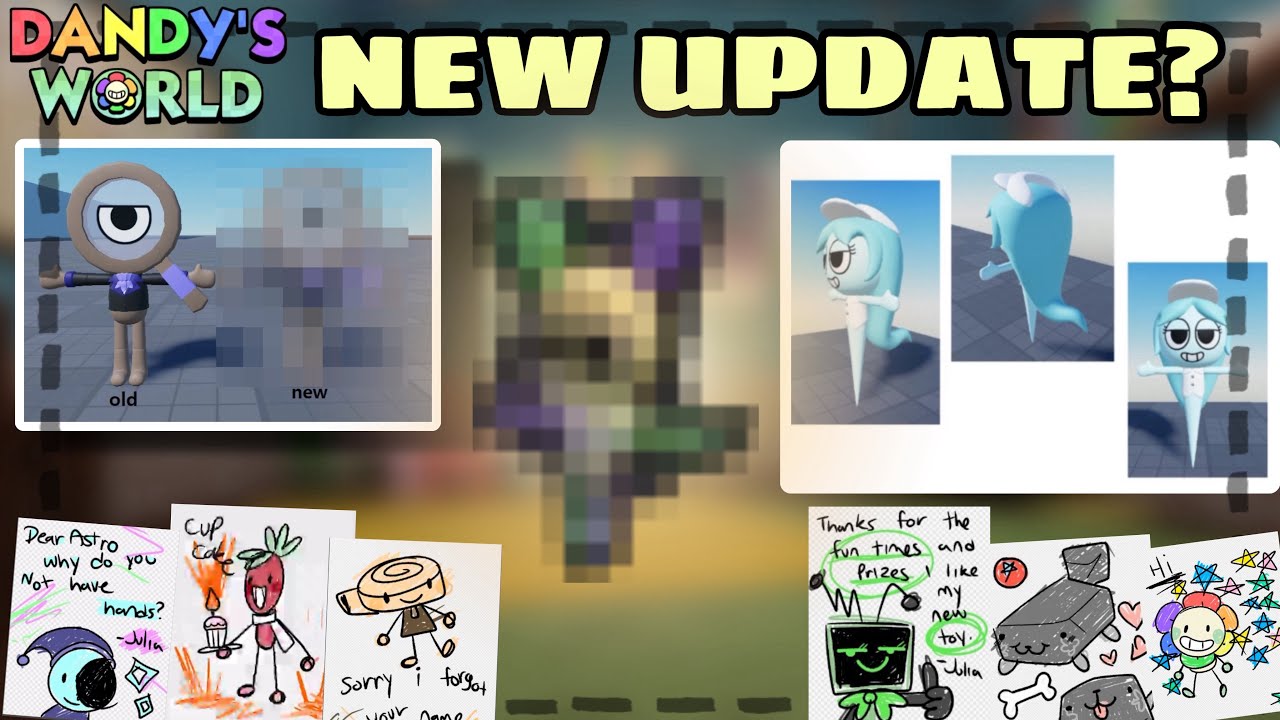 NEW DANDYS WORLD UPDATE LEAKS! - YouTube