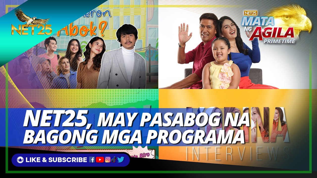NET25 may bagong handog na mga magagandang programa - YouTube