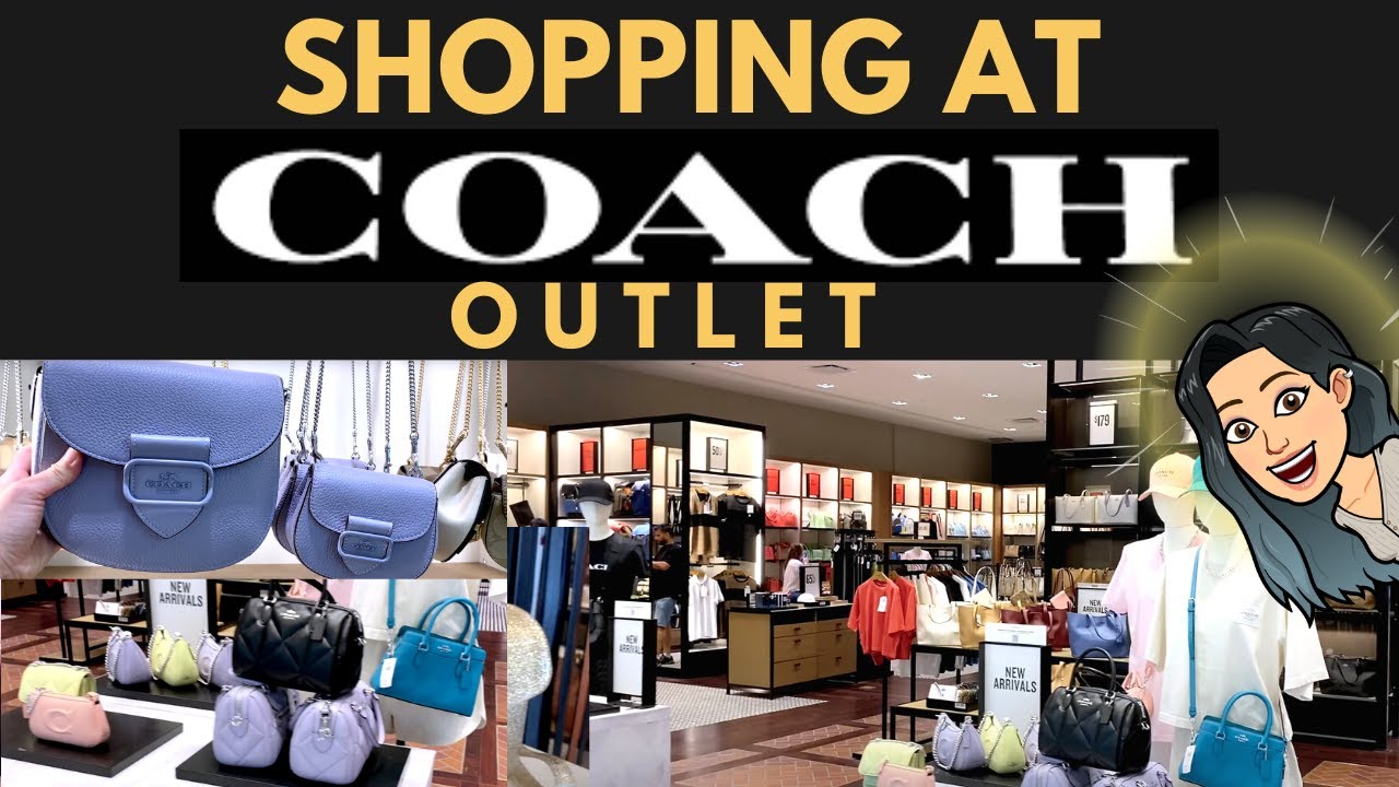 SHOPPING AT COACH OUTLET🛍 What's NEW at Coach? Coach Addicts Coach ...