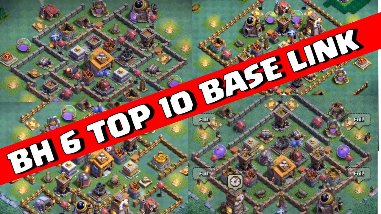 NEW BH6 Base Link 2021 | Best Builder Hall 6 Base with Copy Link ...