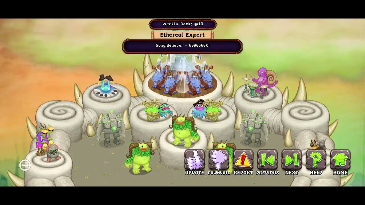 Visiting top composers island in my singing monsters - YouTube