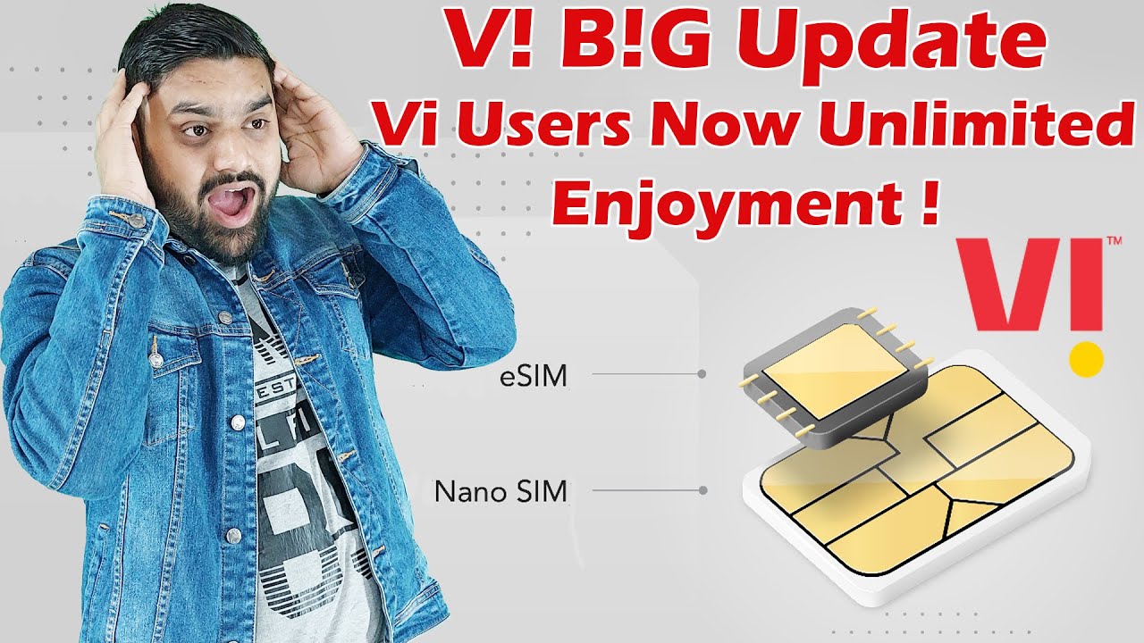 Vi Big Update | Vi Launched eSIM Technology in India | Vi New Update ...