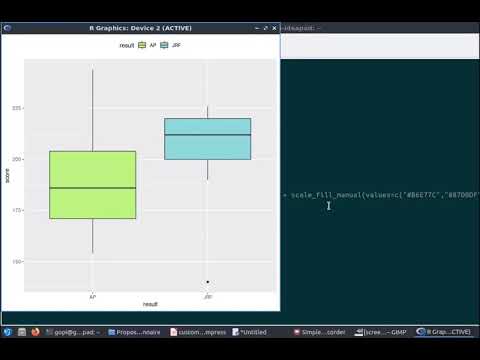 Creating R Plots With Custom Colors - YouTube
